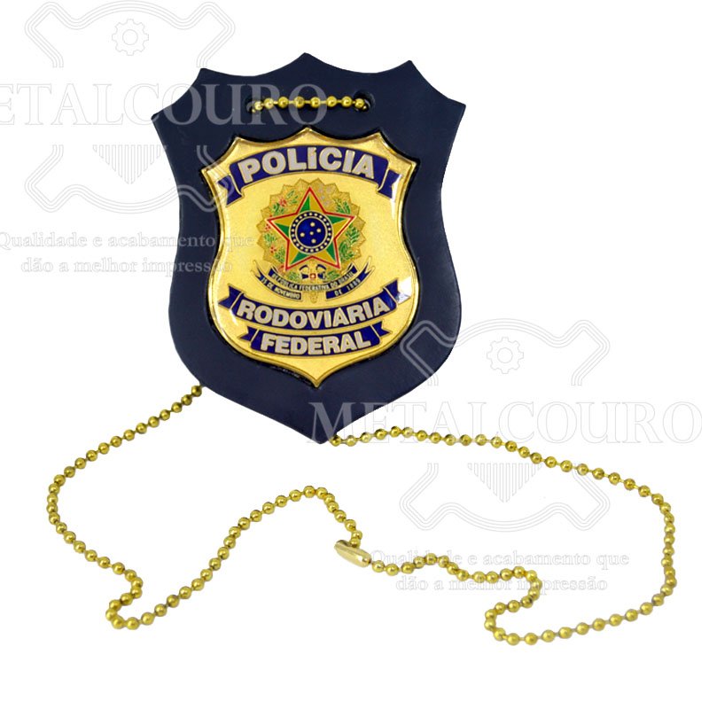 Distintivo Da Prf - Polícia Rodoviária Federal | Metalcouro